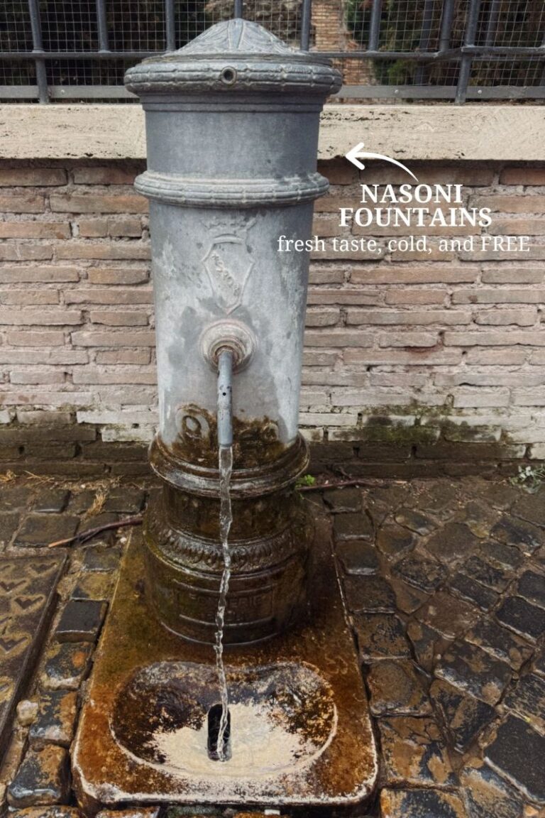 Nasoni Fountains in Rome
